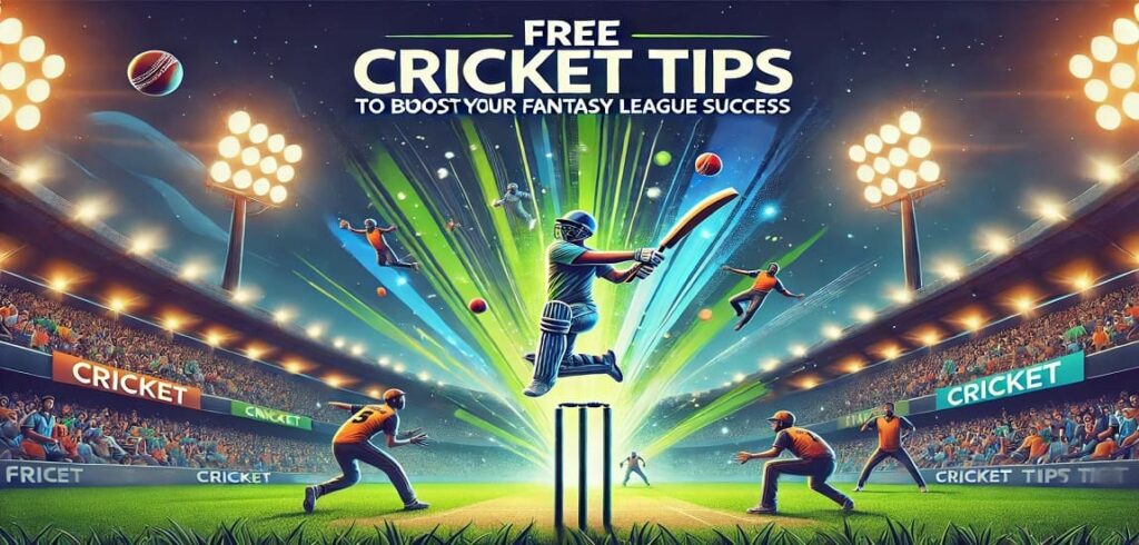 Free Cricket Tips to Boost Your Fantasy League Success - Free IPL Tips