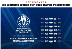 ICC Womens World Cup 2025 - Points Table - Cricket Betting Tips
